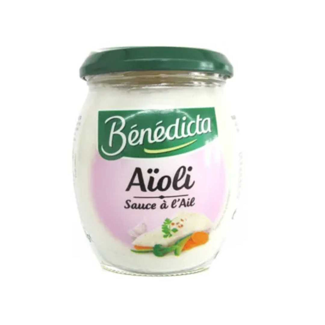 Aioli Sauce Benedicta 260g | Spanish Foods | European Foods — Gourmet ...
