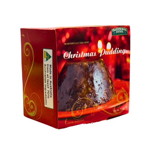 Australian Christmas Pudding 750g Traditional Foods — Gourmet World Foods