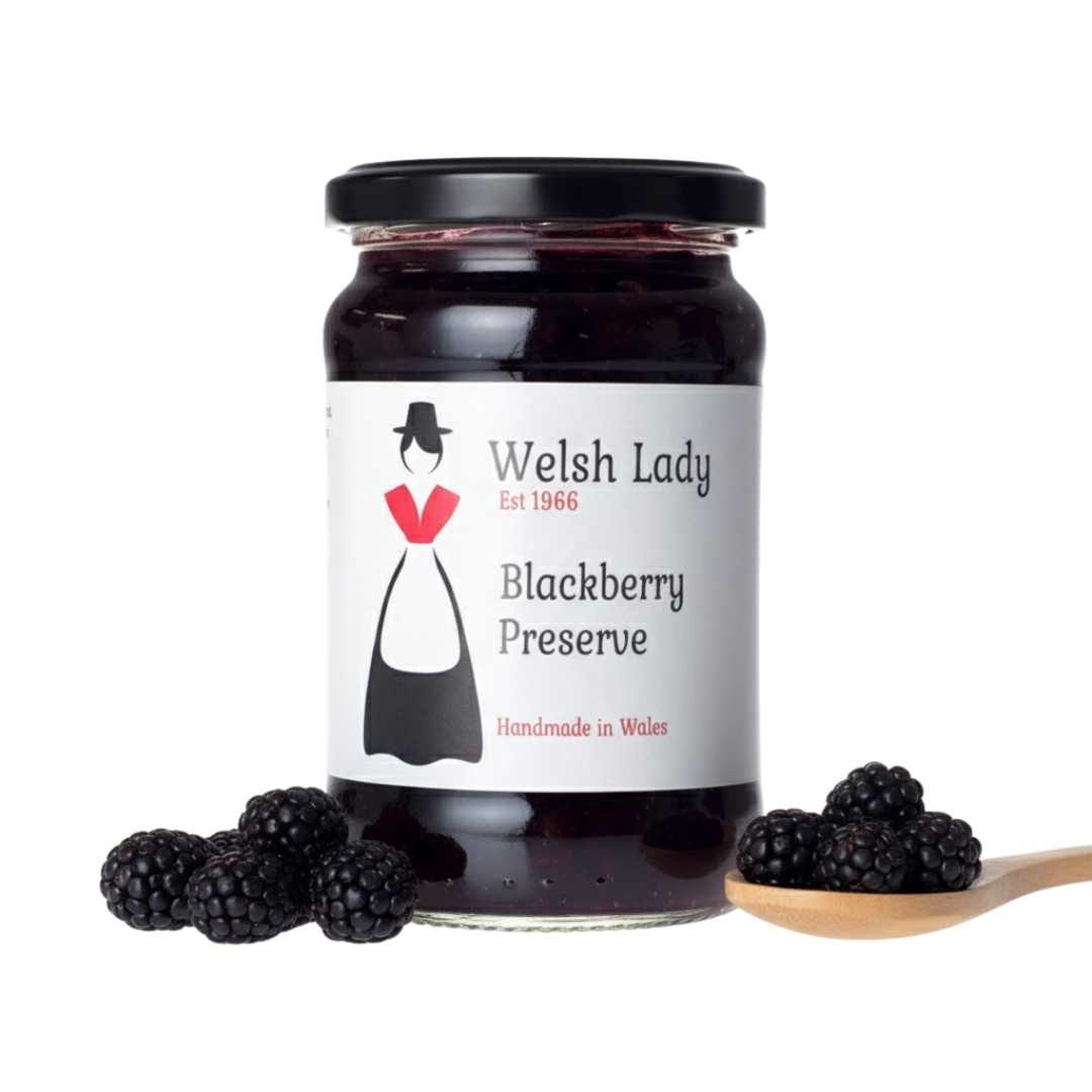 Blackberry Jam Welsh Lady 340g | English Foods — Gourmet World Foods
