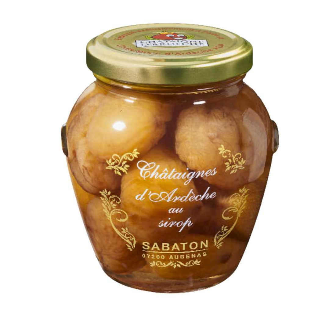 French Foods | Candied Chestnuts in Syrup Sabaton 380g | Marron Glacé ...