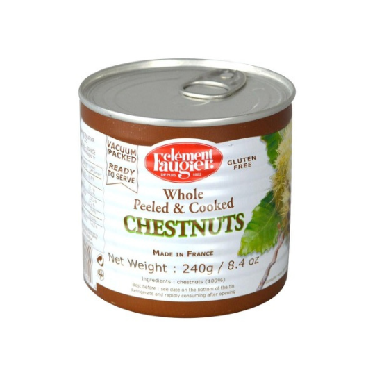 Peeled Chestnuts Clement Faugier 240g | European Foods | European ...