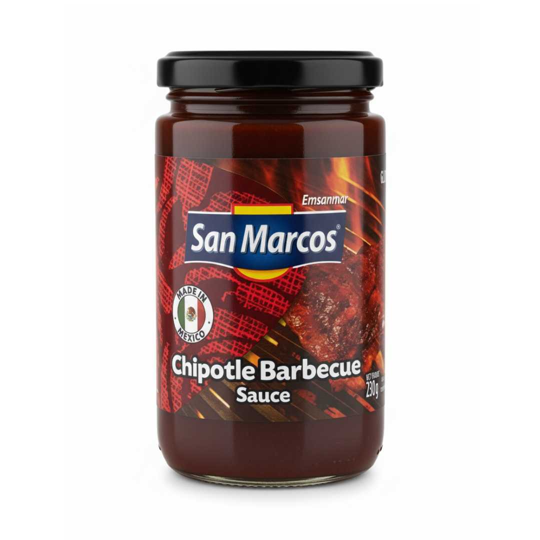 Chipotle BBQ Sauce San Marcos 230g | Mexican Foods — Gourmet World Foods