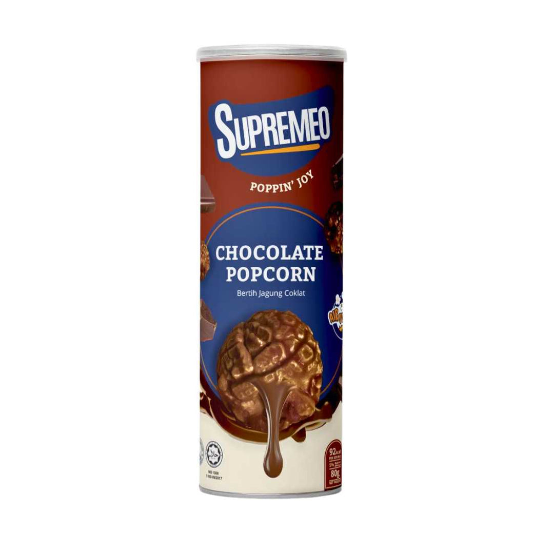 Chocolate Popcorn Supremeo 80g | Gourmet Popcorn — Gourmet World Foods