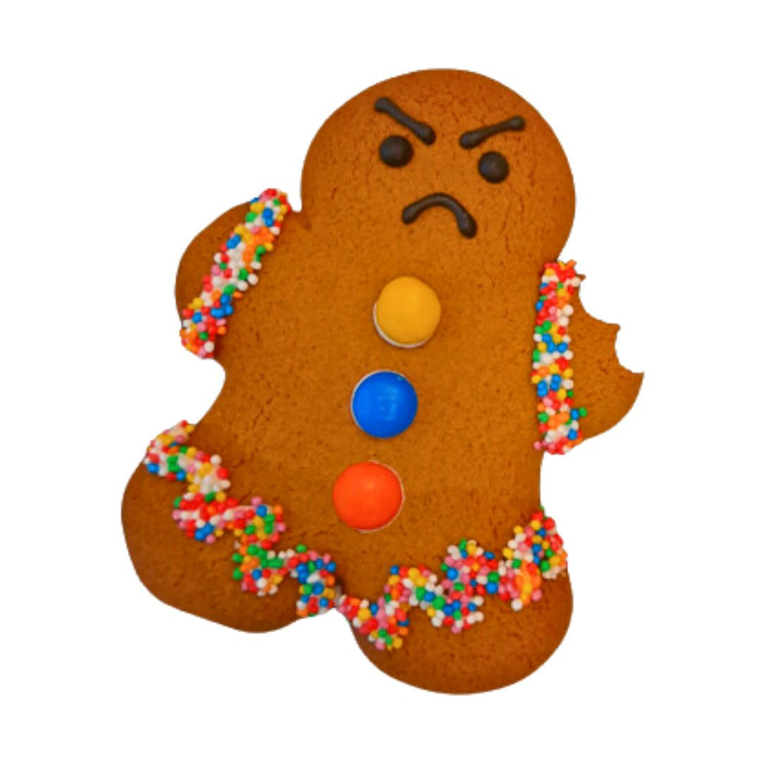 Gingerbread Man Cookie "Bite Me" OMG 85g | Lebkuchen Cookies — Gourmet ...