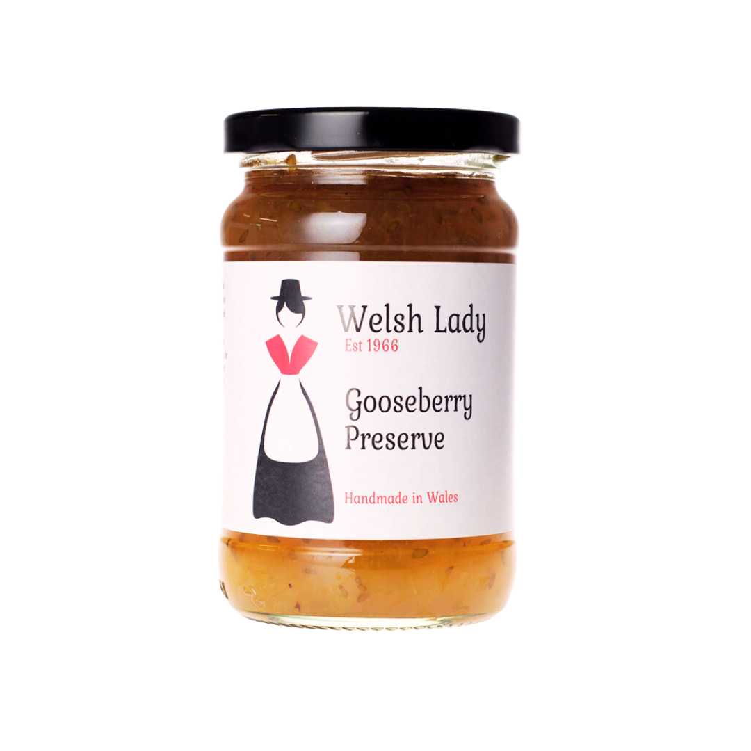 Gooseberry Jam Welsh Lady 340g | British Foods — Gourmet World Foods