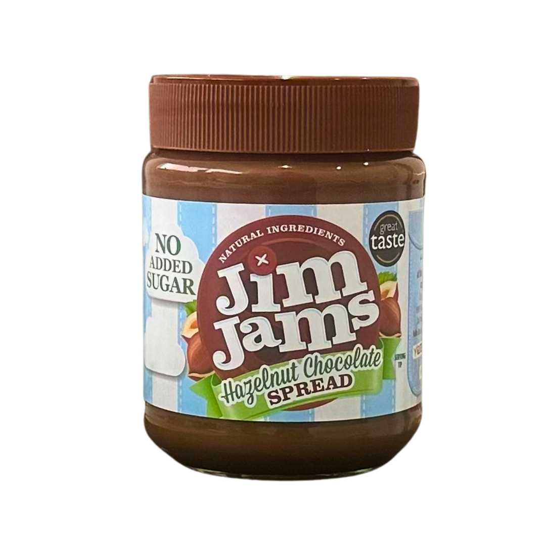 Hazelnut Chocolate Spread Jim Jams 350g | UK Foods — Gourmet World Foods