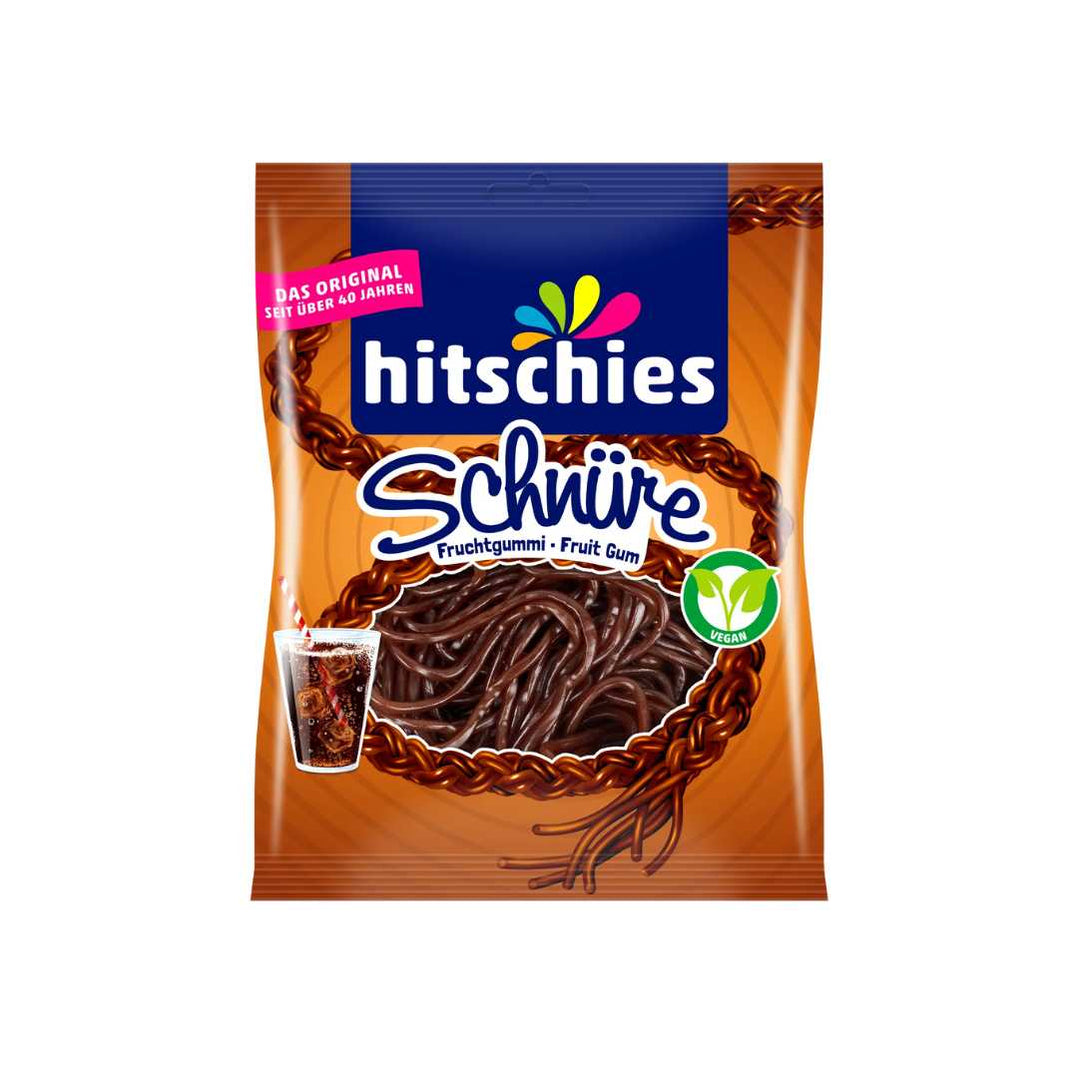 Hitschies Cola Strings 125g | German Confectionery — Gourmet World Foods