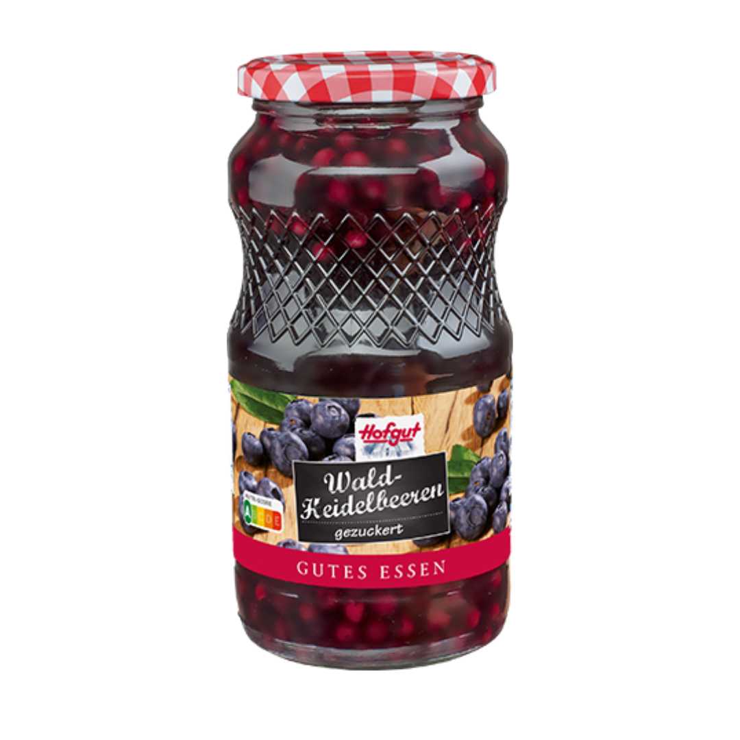 European Foods | Blueberries in Syrup Hofgut 540g | European Groceries ...