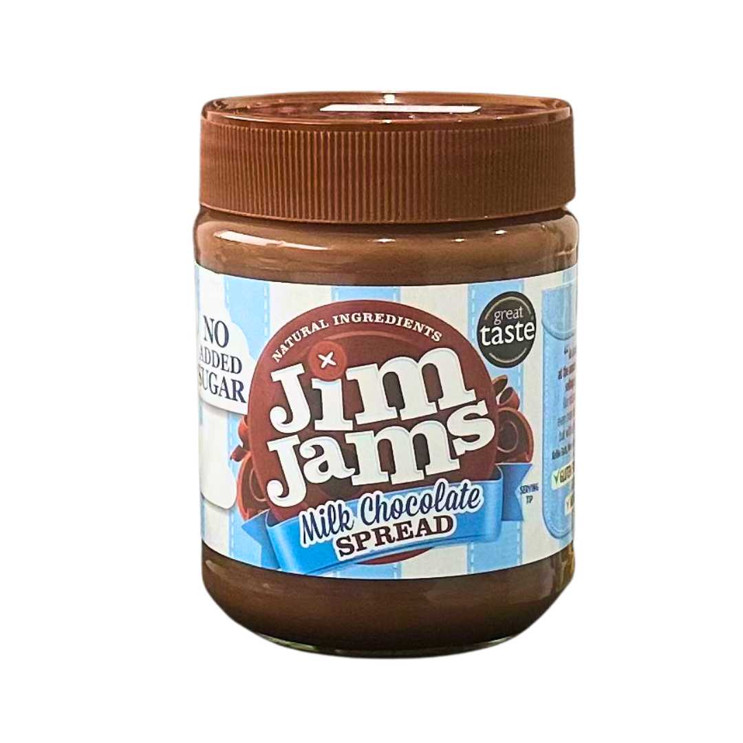 Milk Chocolate Spread Jim Jams 350g | British Foods — Gourmet World Foods