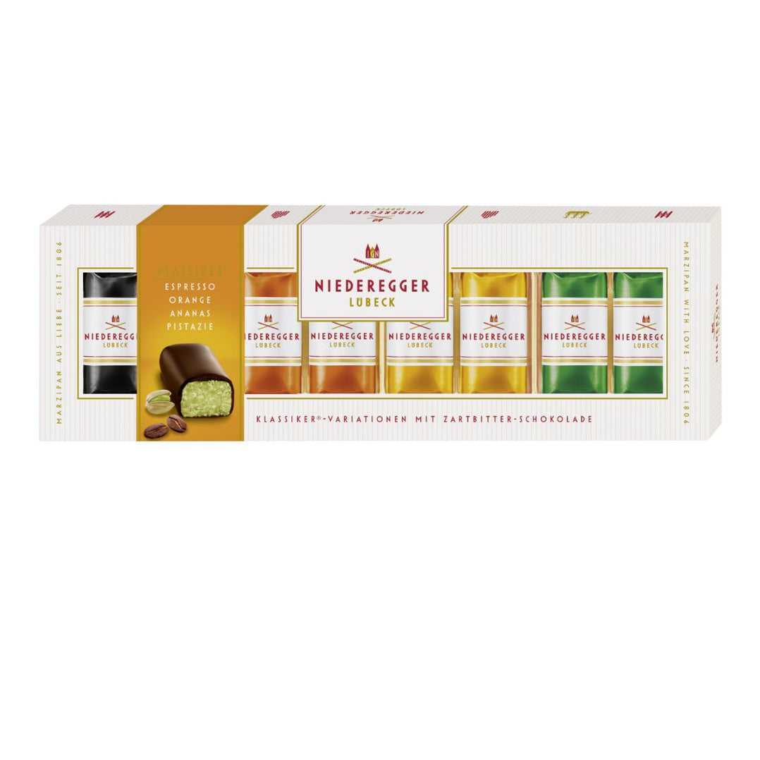 Niederegger Marzipan Assorted Portions 100g — Gourmet World Foods