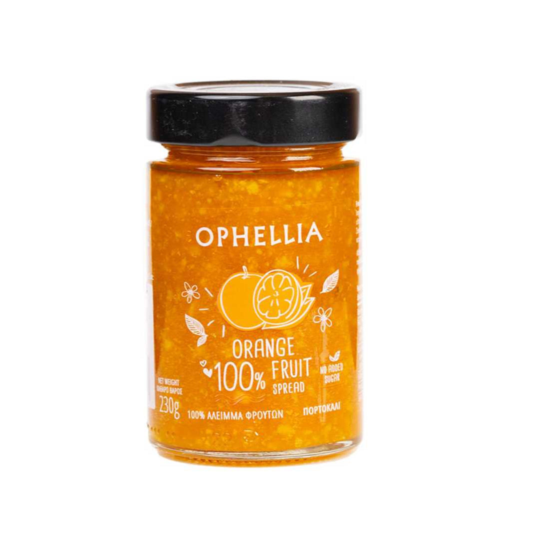 Orange Marmalade 100% Fruit Spread Ophellia 230g — Gourmet World Foods