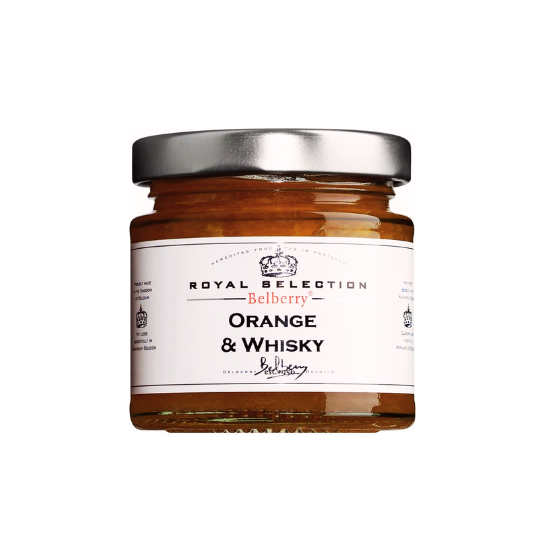 Orange Marmalade with Whisky Belberry Royal Fruit 130g | Whiskey ...