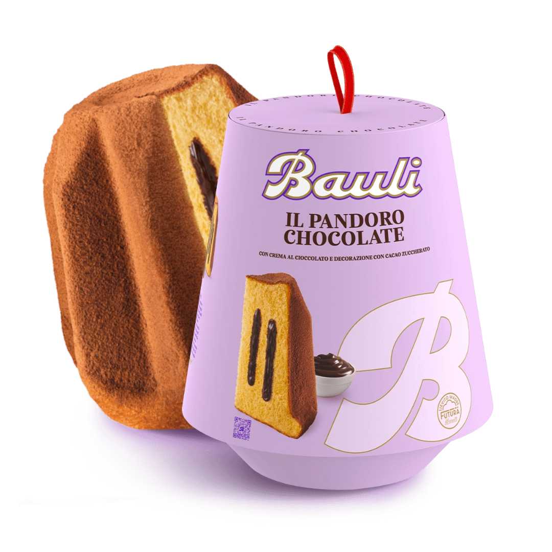 Pandoro Cake with Chocolate Bauli 750g — Gourmet World Foods