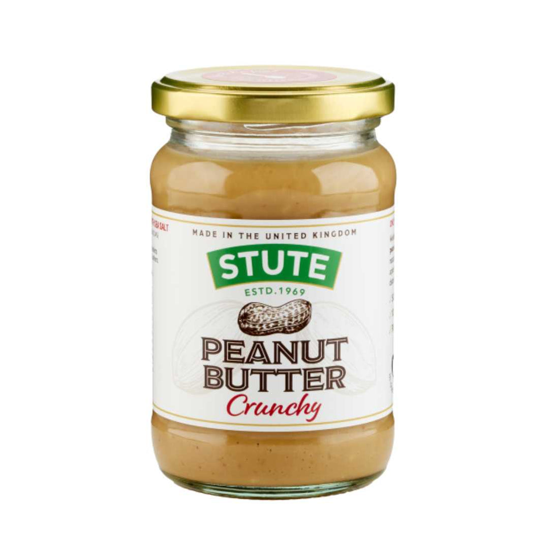 Peanut Butter Crunchy Stute 270g | British Foods — Gourmet World Foods