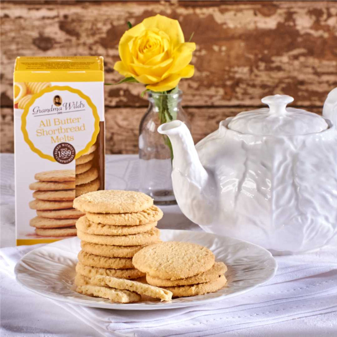 Shortbread Cookies | Grandma Wild's All Butter Shortbread Melts 150g ...