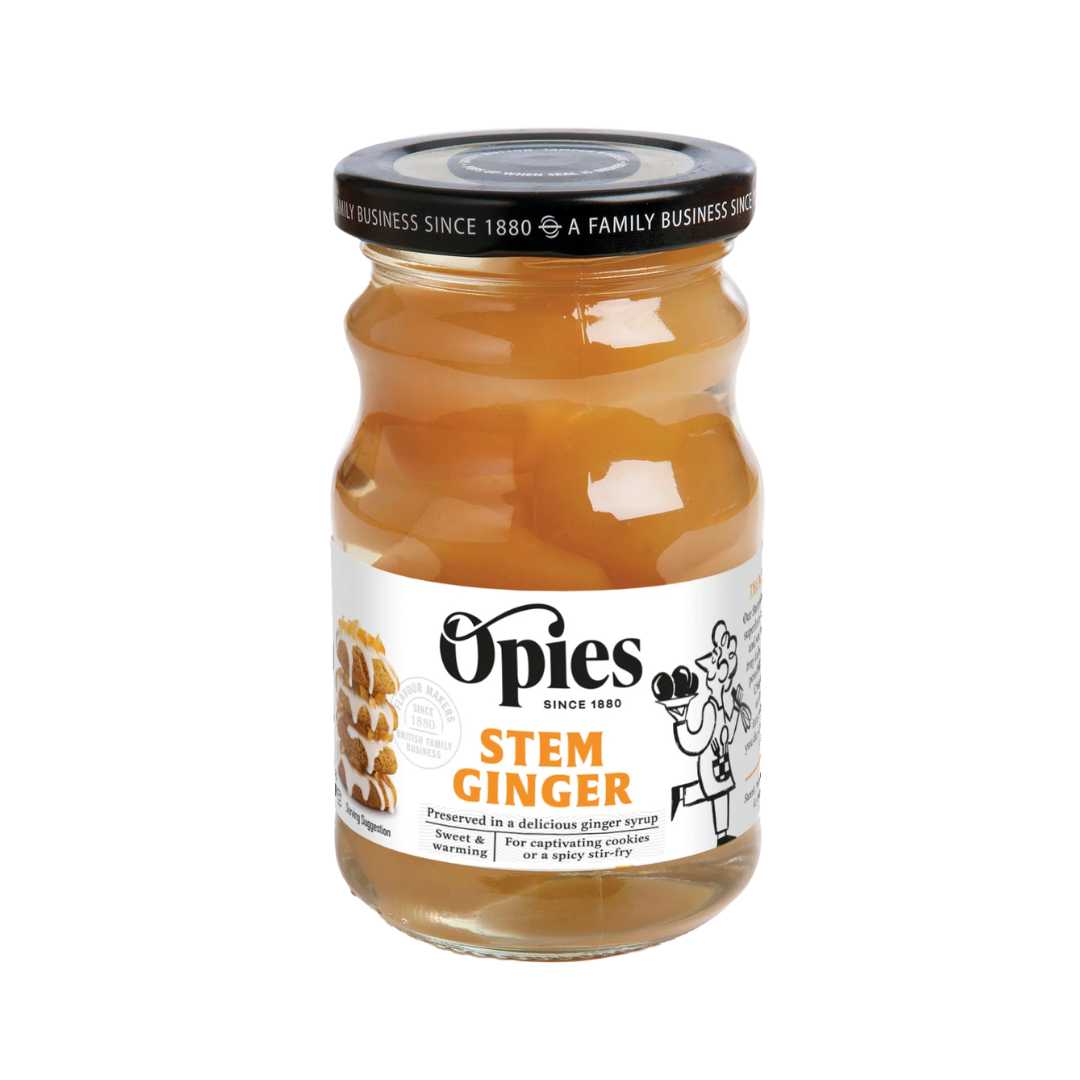 Stem Ginger in Syrup Opies 280g | European Foods — Gourmet World Foods