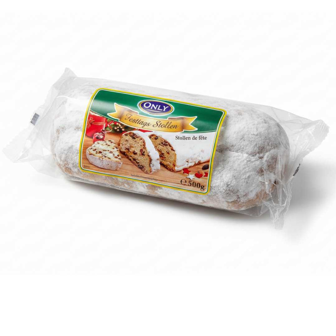 Stollen Cake Only 500g | Traditional Christmas Stollen — Gourmet World ...