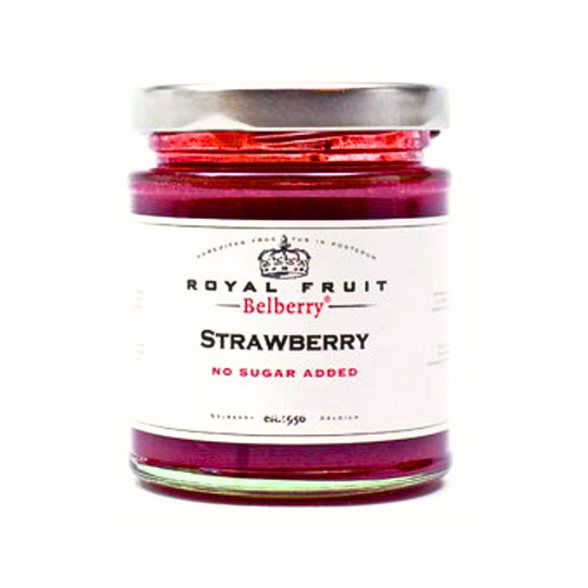 Sugar Free Strawberry Jam 215g Belberry Royal Fruit — Gourmet World Foods