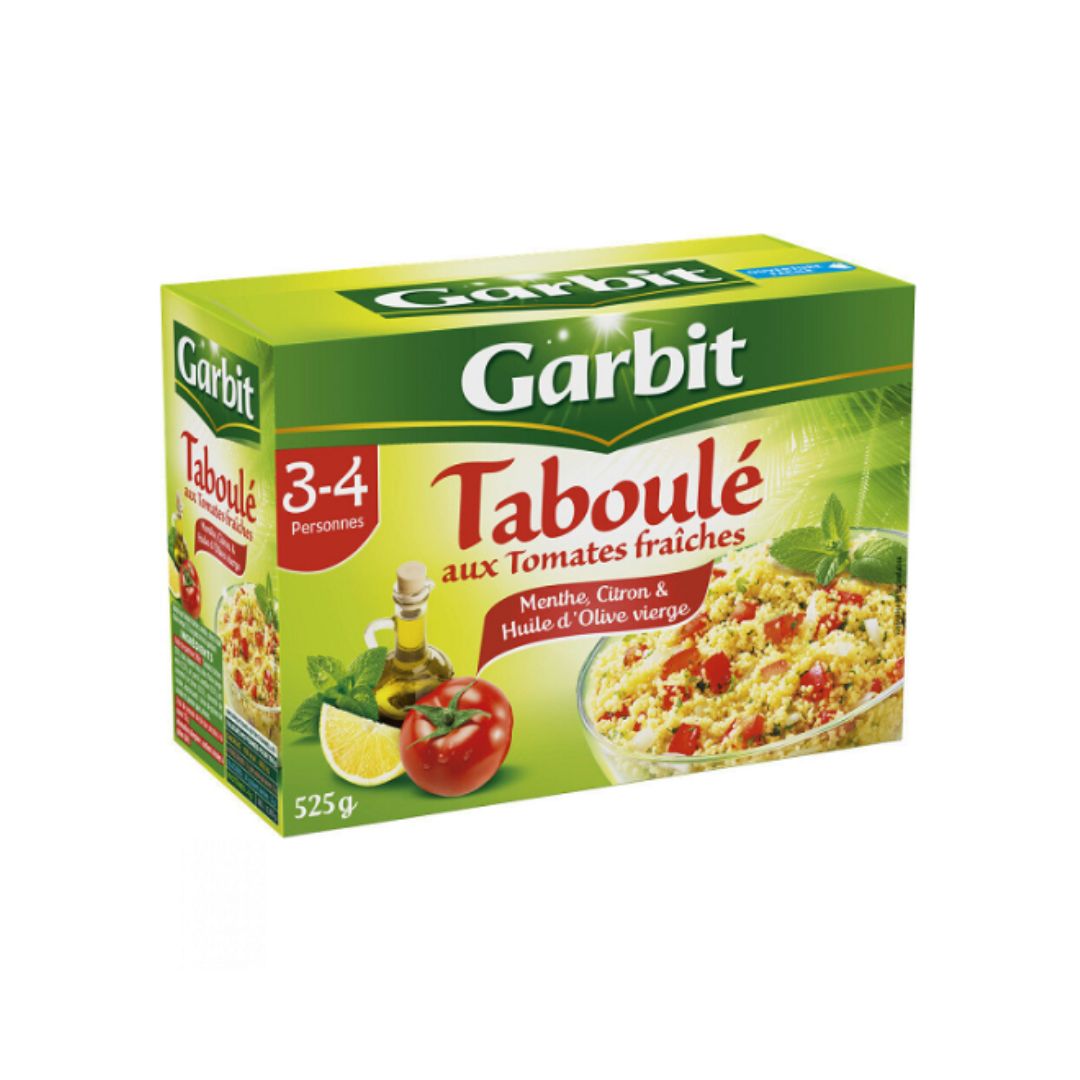 Taboule with Fresh Tomatoes Garbit 525g | Ready to Eat — Gourmet World ...