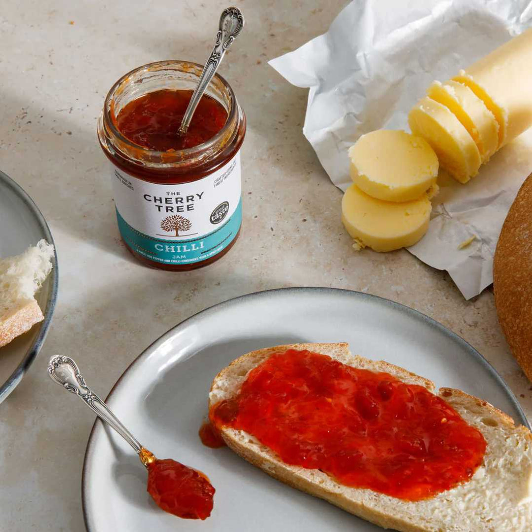 British Foods | The Cherry Tree Chilli Jam 210g | Chutneys — Gourmet ...