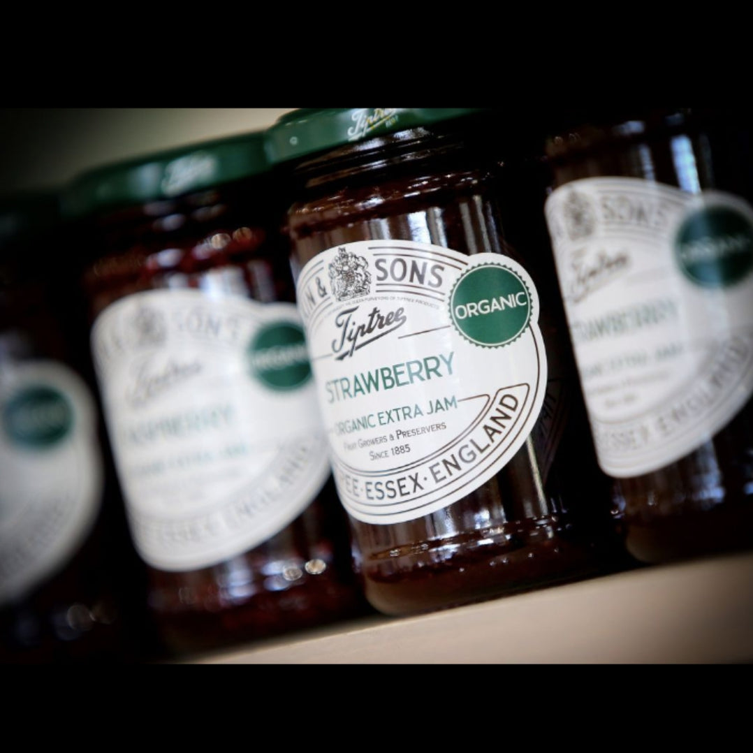 Tiptree Organic Strawberry Jam 340g | Organic Foods | Wilkin & Sons ...