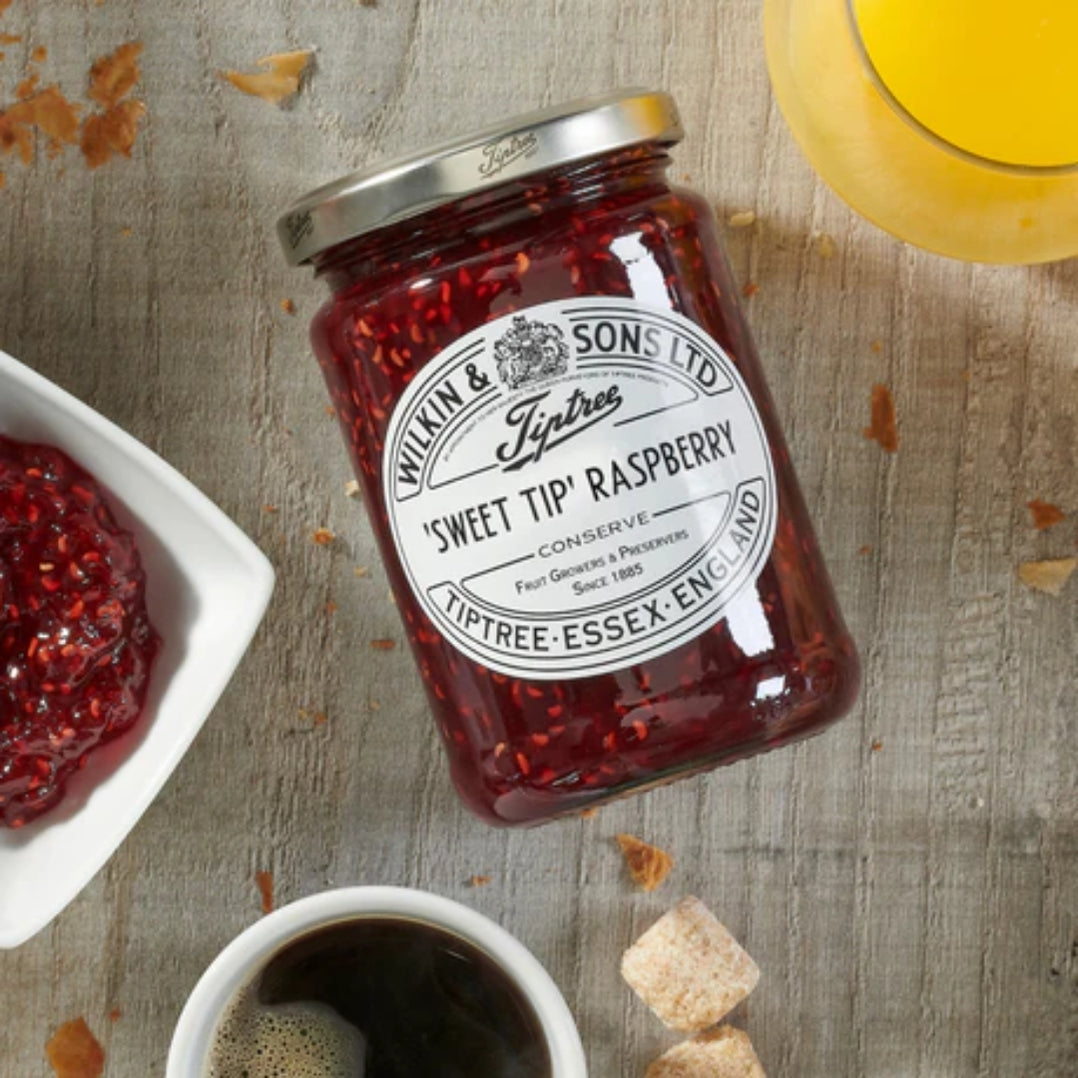 Tiptree Sweet Tip Raspberry Conserve 340g | Wilkin & Sons — Gourmet ...