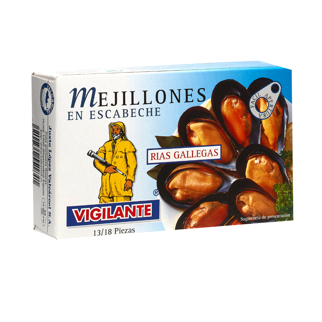 Mussels in Pickled Sauce Vigilante 115g — Gourmet World Foods