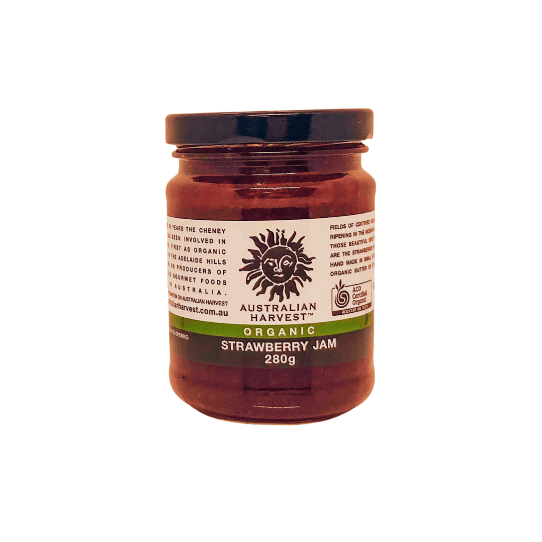 Australian Harvest Organic Strawberry Jam 280g — Gourmet World Foods