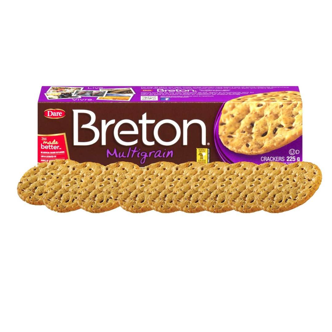 Crackers Breton Multigrain 225g — Gourmet World Foods