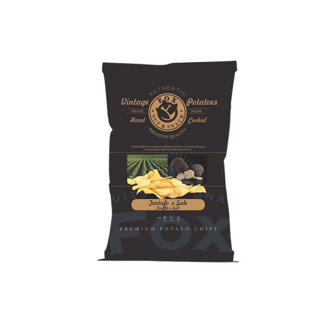 Truffle Potato Chips Premium Edition Fox Italy 40g — Gourmet World Foods