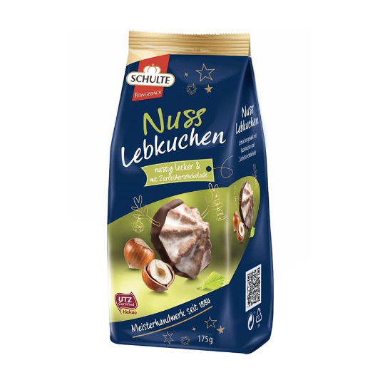 Lebkuchen with Hazelnuts Schulte 175g — Gourmet World Foods