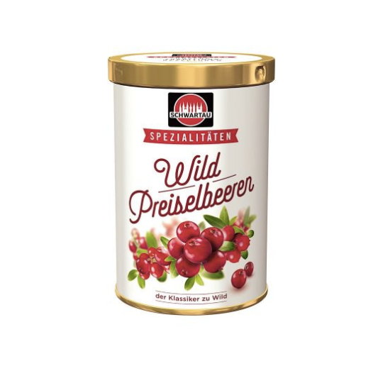 Cranberry Jam Schwartau Tin 330g | German Foods — Gourmet World Foods