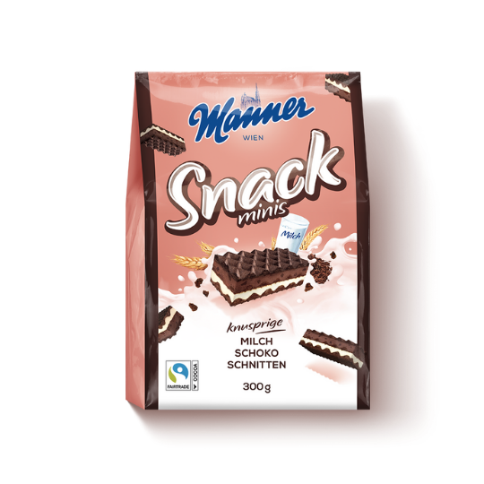 Manner Wafers Chocolate Snack Minis 300g — Gourmet World Foods