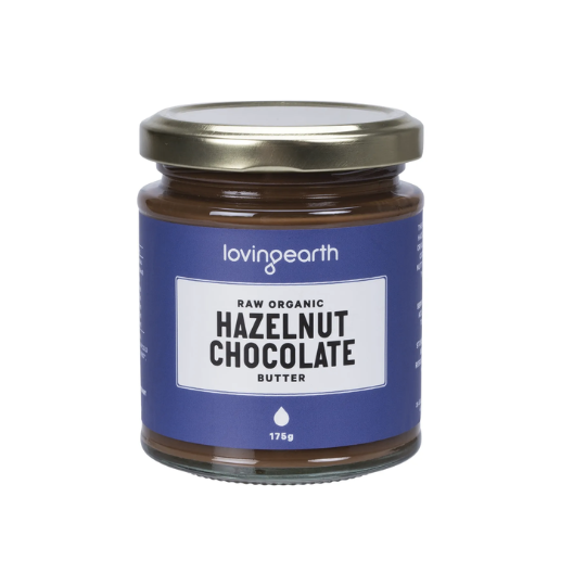 Hazelnut Chocolate Spread Loving Earth 175g — Gourmet World Foods