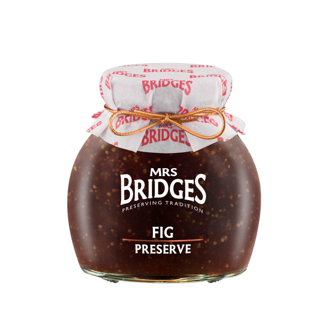 Mrs Bridges Fig Preserve 340g | English Foods — Gourmet World Foods
