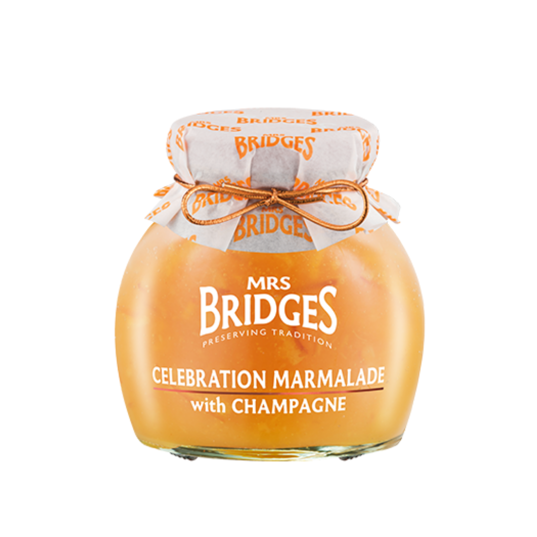 Mrs Bridges Celebration Marmalade with Champagne | Gift Hampers ...