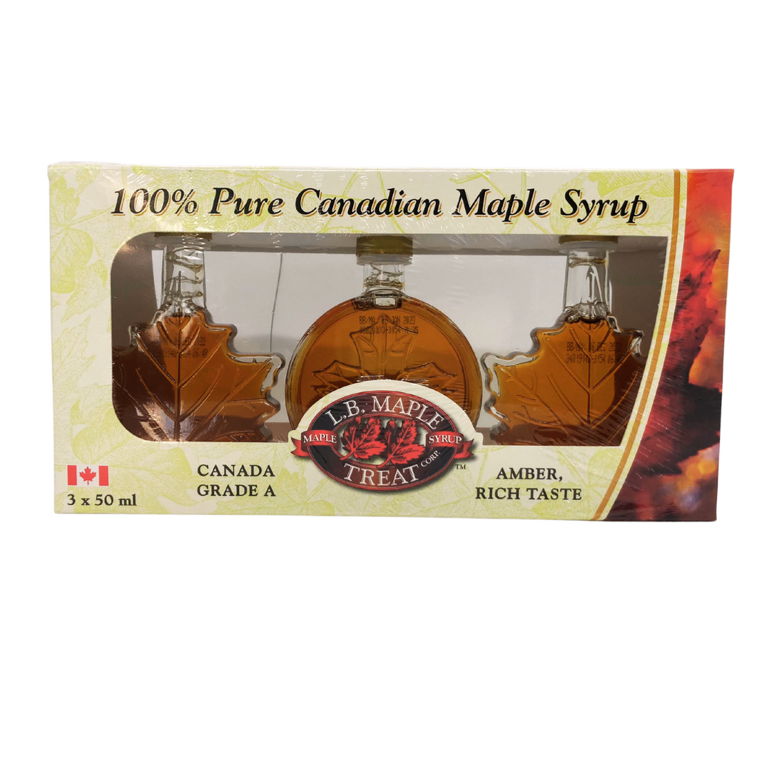 Maple Syrup 3x50ml Gift Set Livengood Brother Maple — Gourmet World Foods