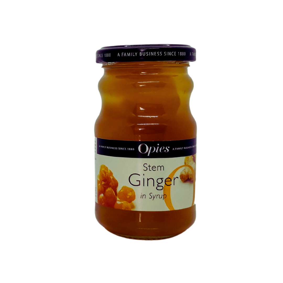Stem Ginger in Syrup Opies 280g — Gourmet World Foods