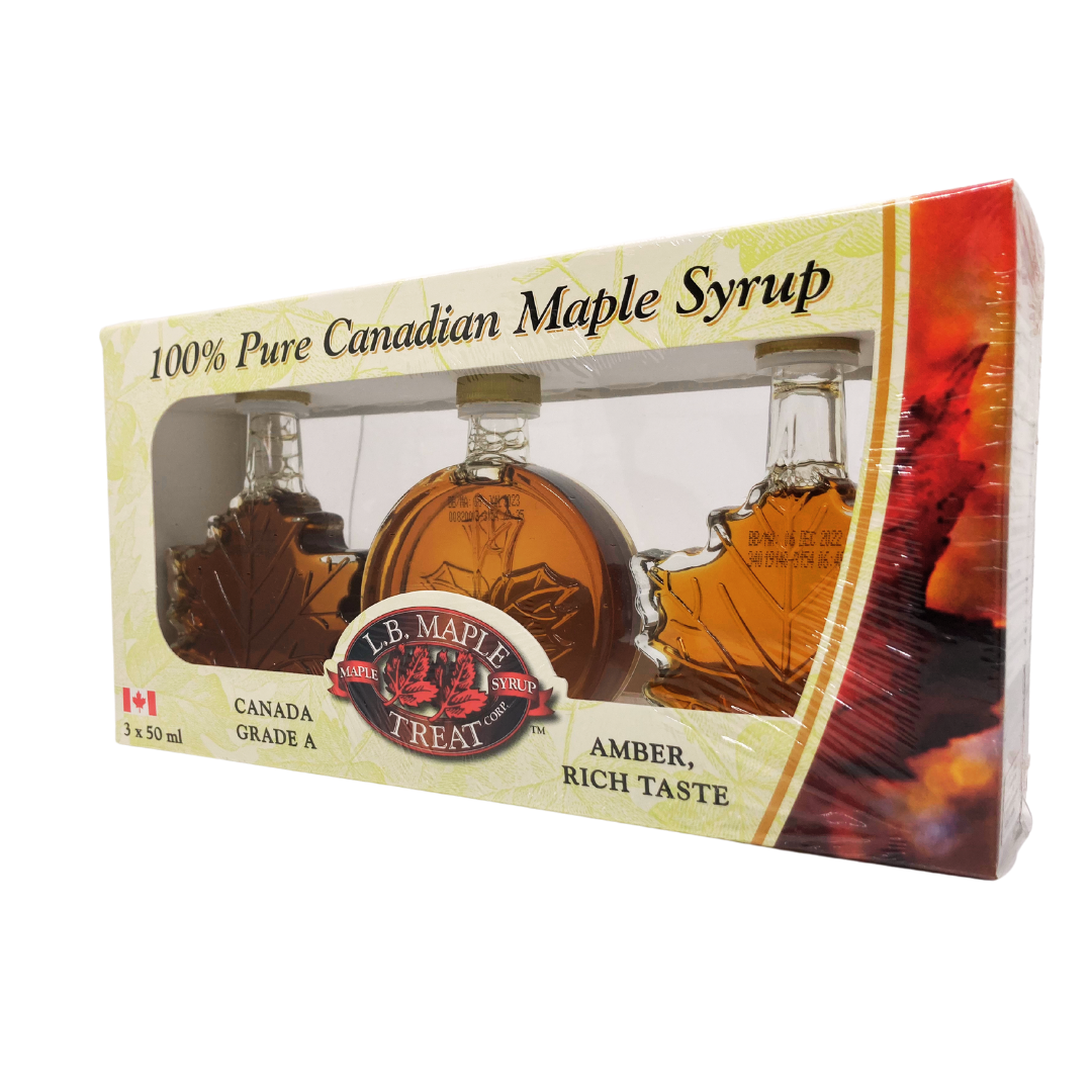 Maple Syrup 3x50ml Gift Set Livengood Brother Maple — Gourmet World Foods