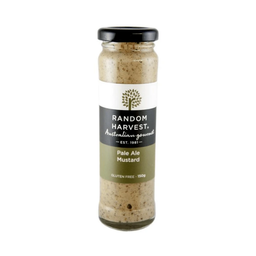 Random Harvest Gourmet Pale Ale Australian Mustard 150g — Gourmet World ...
