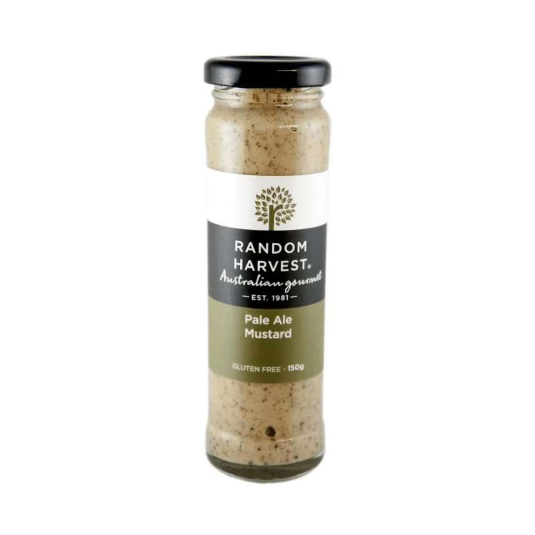 Random Harvest Gourmet Pale Ale Australian Mustard 150g — Gourmet World ...