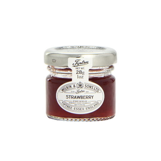 Tiptree Strawberry Jam Mini Jar 28g | Wilkin & Sons — Gourmet World Foods