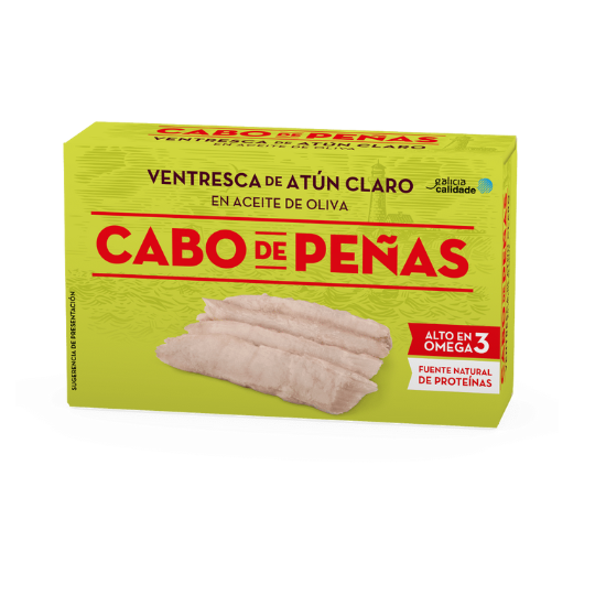 Tuna Belly | Ventresca Tuna in Olive Oil Cabo de Peñas 120g — Gourmet ...