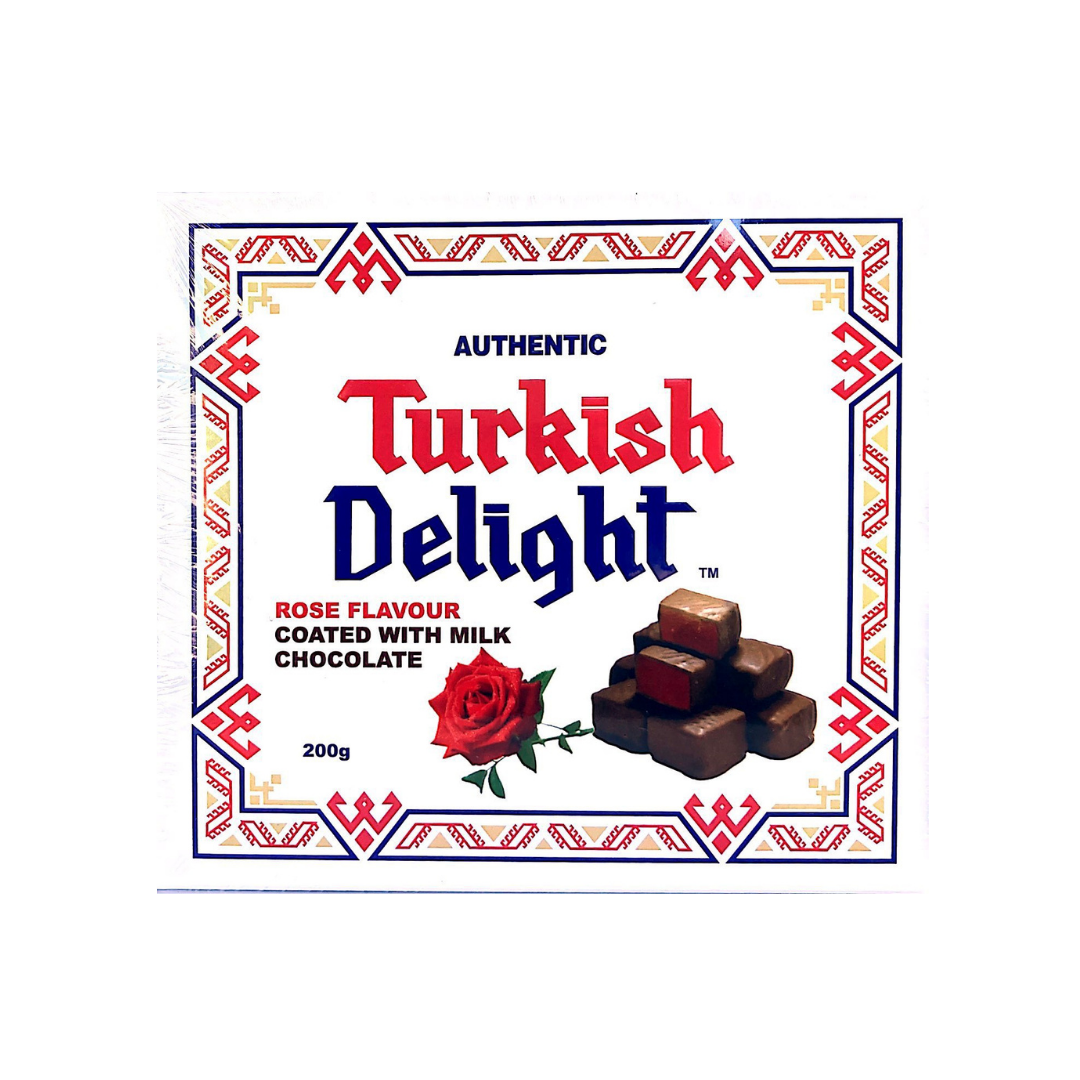 Turkish Delight with Chocolate Authentic 200g Box — Gourmet World Foods